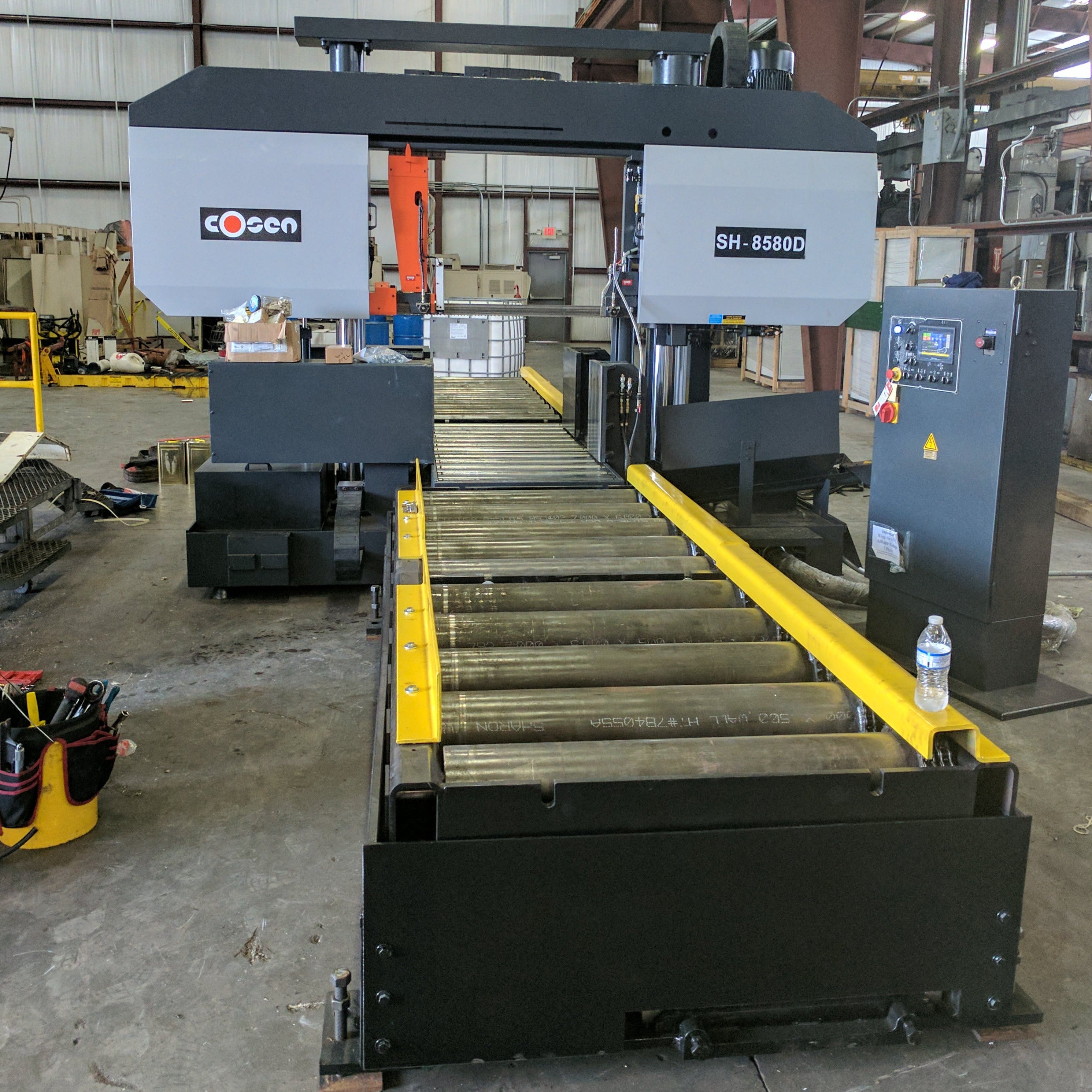 Extreme Duty Powered Conveyors – Bad Ass Band Saws